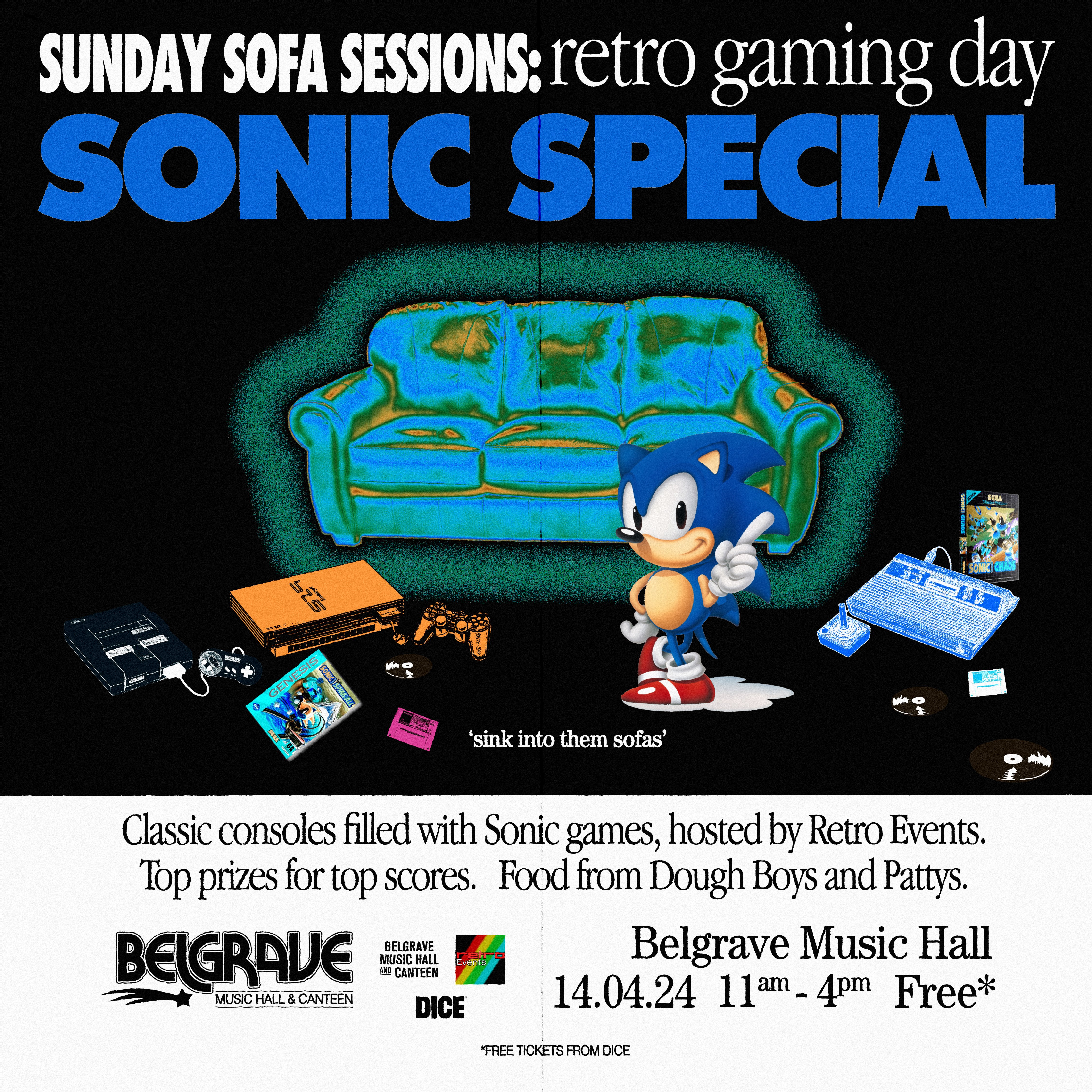 SONIC SUNDAY - FREE GAMING EVENT