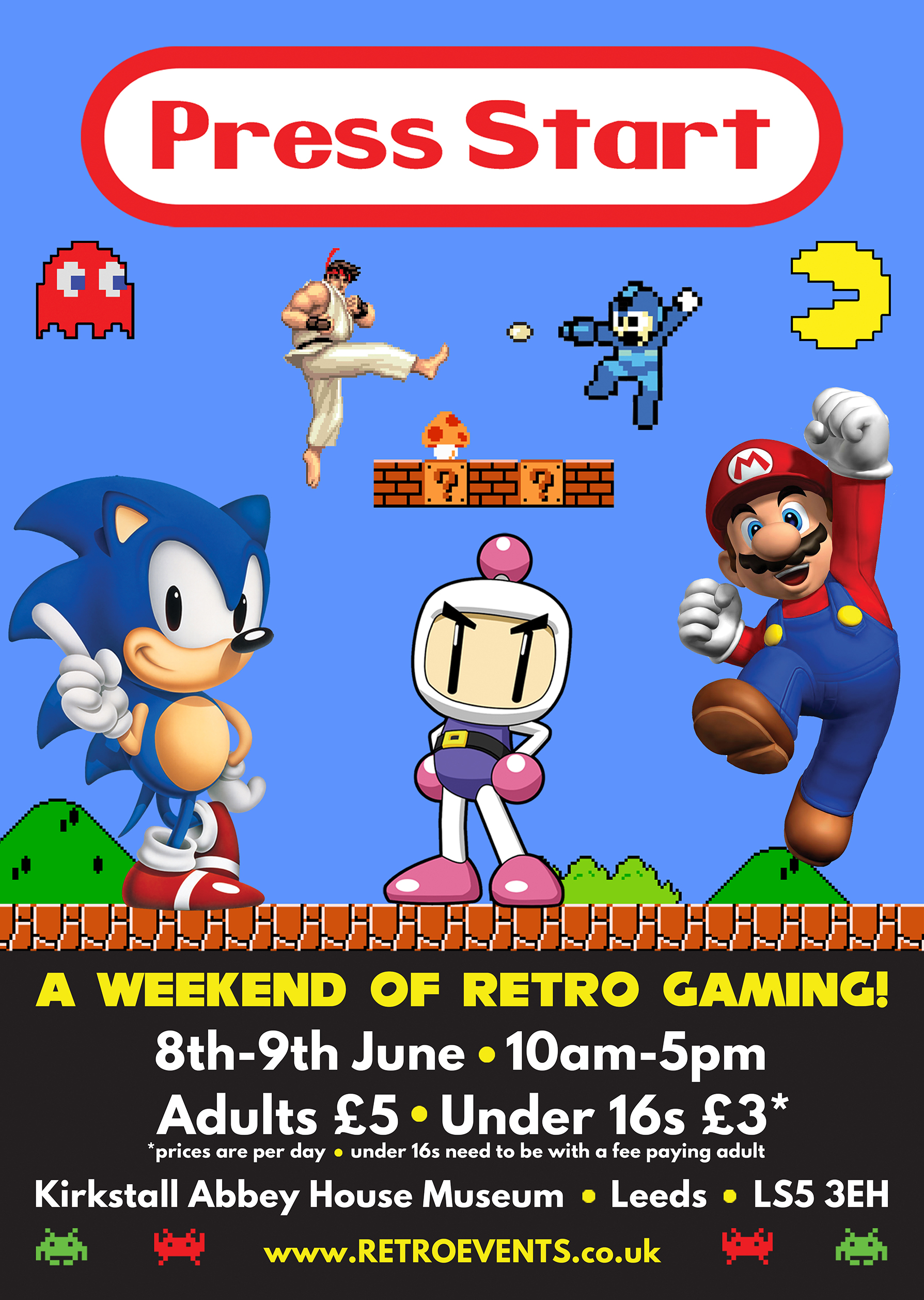 PRESS START - Retro Gaming Weekend